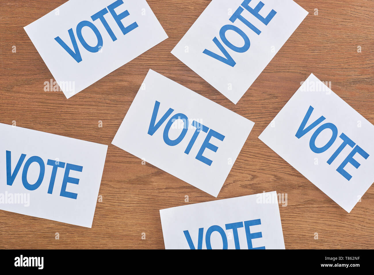 How to vote cards hi-res stock photography and images - Alamy