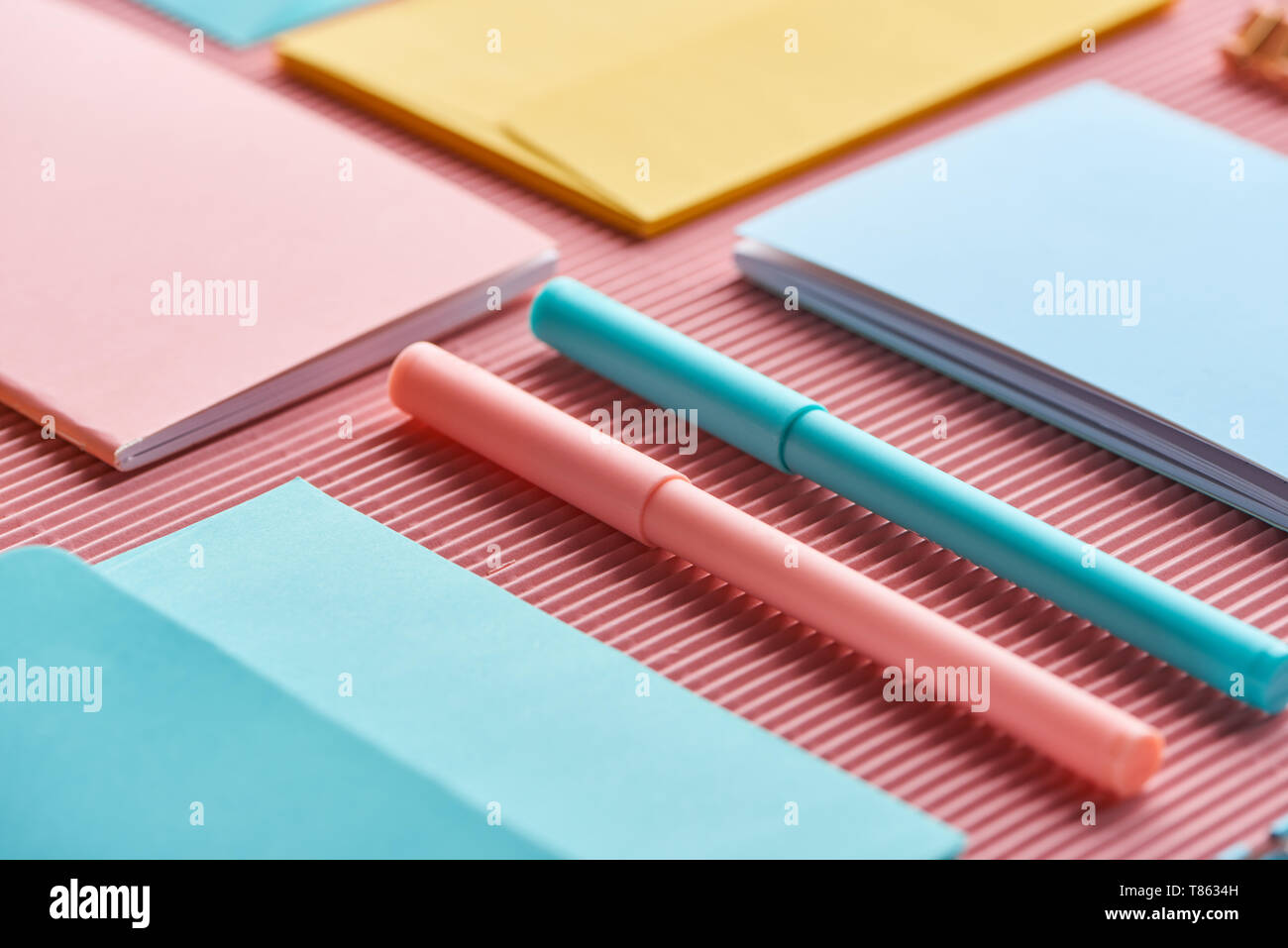 Organized notebooks hi-res stock photography and images - Alamy