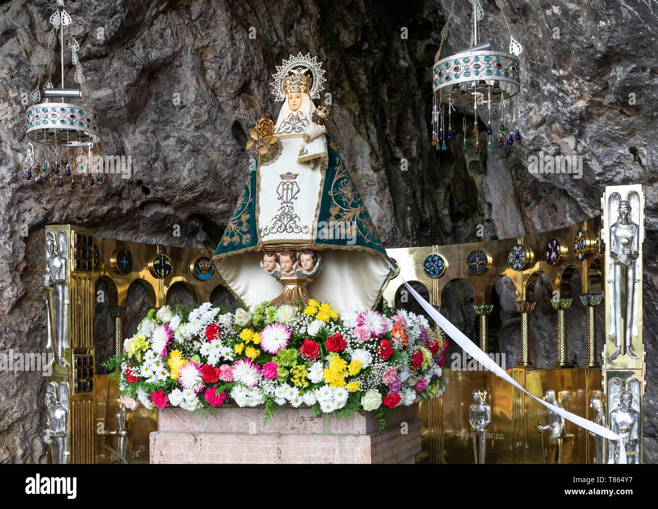 Spain, province of Asturias, Covadonga, Picos de Europa national park ...