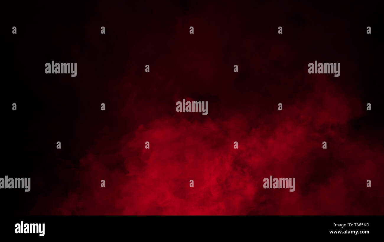 Red smoke stage studio. Abstract fog texture overlays. Design element ...