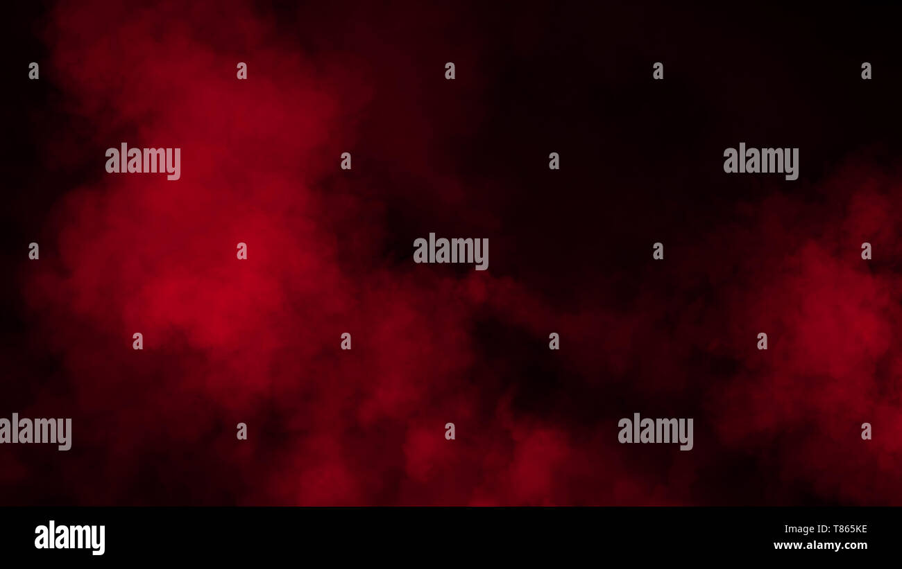 Red smoke stage studio. Abstract fog texture overlays. Design element ...
