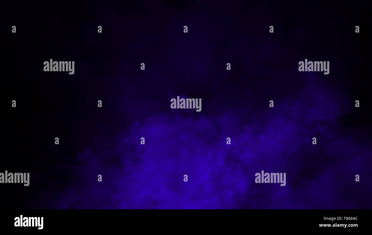 Abstract blue smoke mist fog on a black background. Texture Stock Photo ...