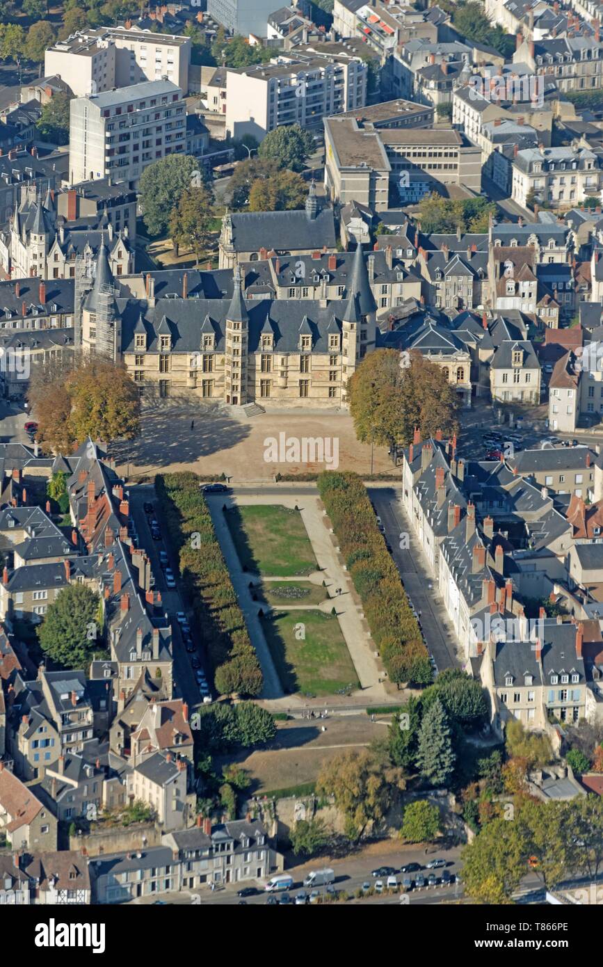 France, Nievre, Nevers, the ducal palace, the city, the house of the ...