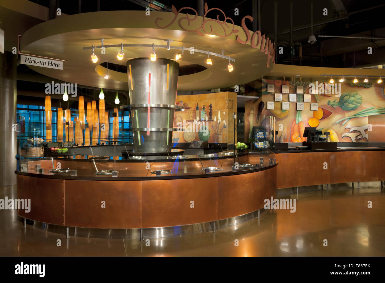 Futuristic diner hi-res stock photography and images - Alamy