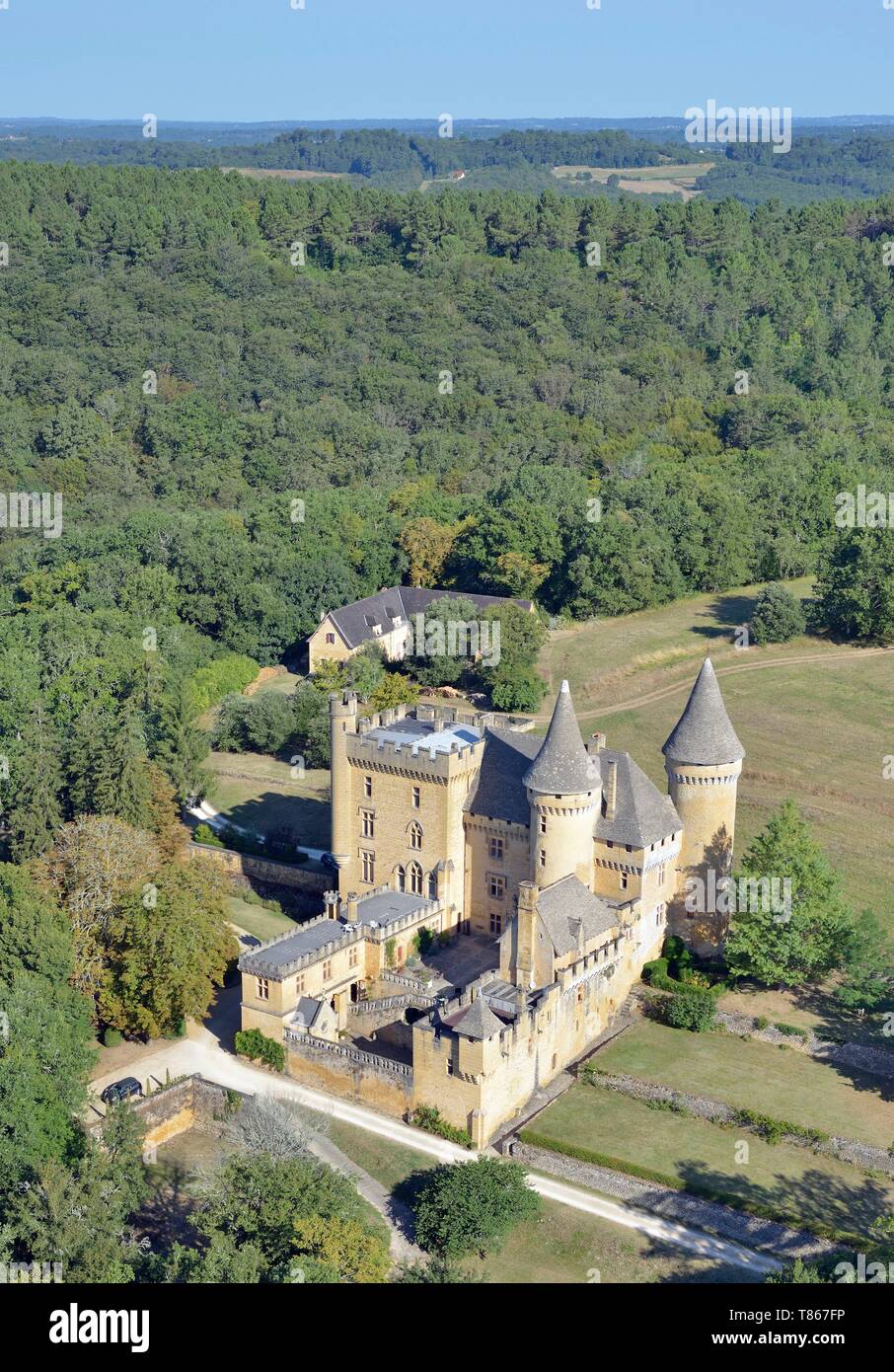 Castle of puymartin hi-res stock photography and images - Alamy