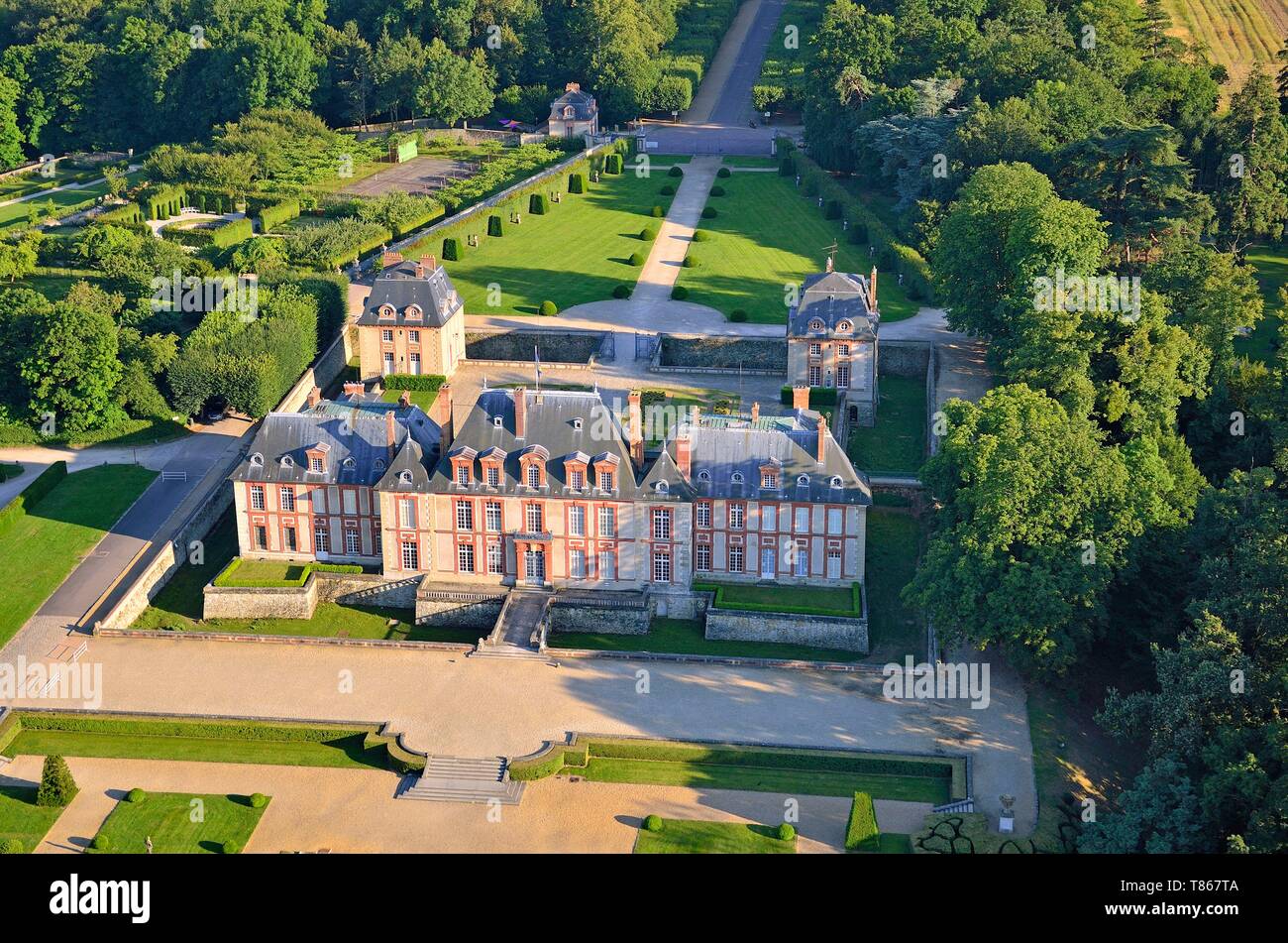 France, Yvelines, Parc Naturel Regional de la Haute Vallee de Chevreuse ...