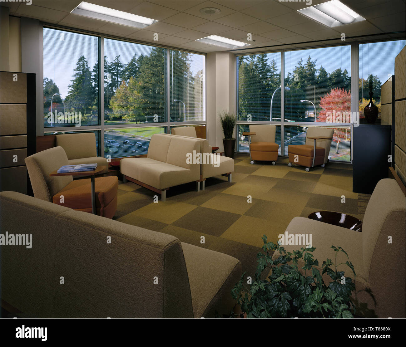 Office Seating Area Stock Photo - Alamy