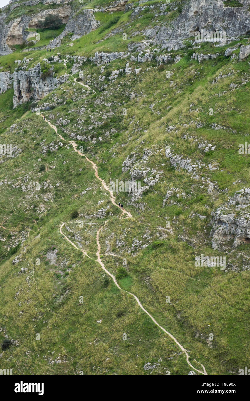 Italy, Matera, Murgia materana Stock Photo - Alamy