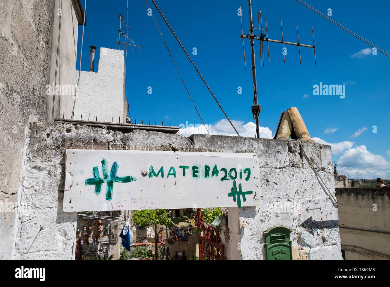 Italy, Matera, traditional house Stock Photo - Alamy