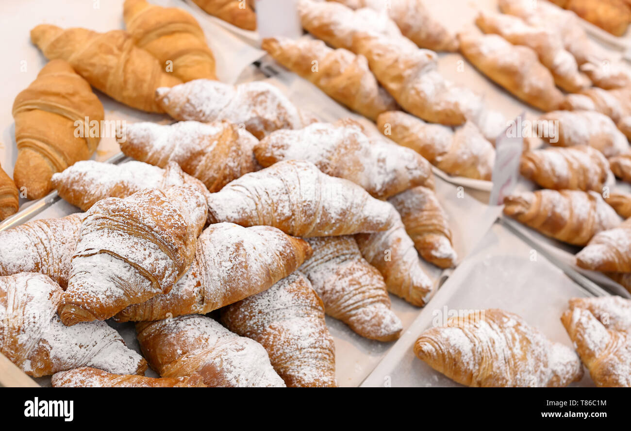 Croissants on display hi-res stock photography and images - Alamy