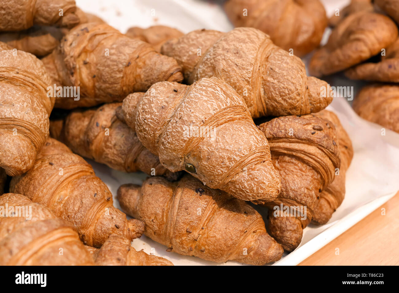 Croissants on display hi-res stock photography and images - Alamy