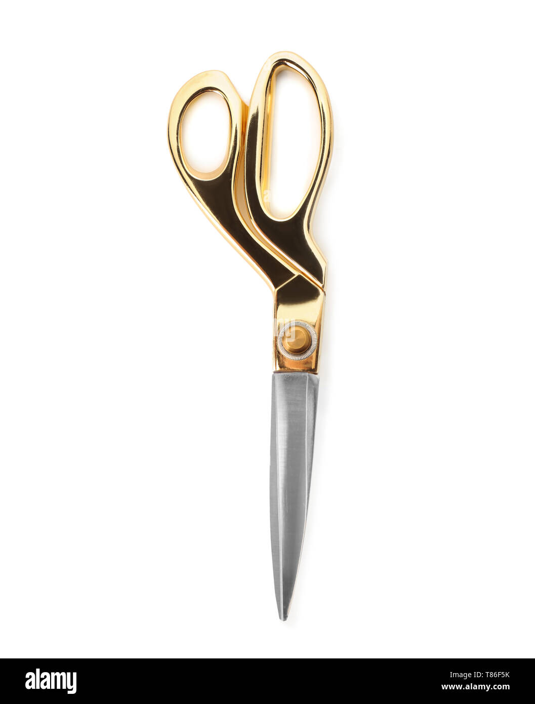 Scissors on white background Stock Photo - Alamy