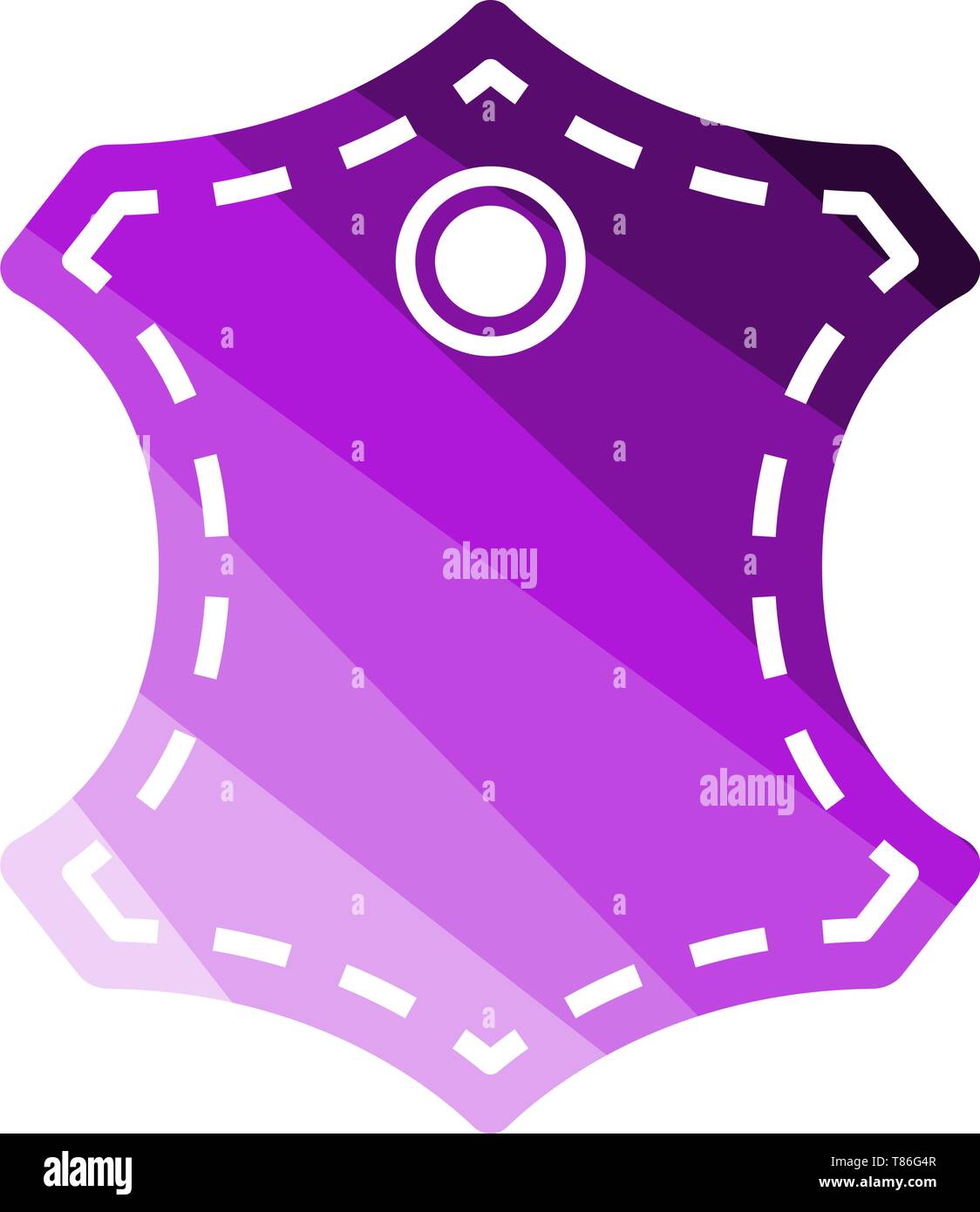 Leather Sign Icon Flat Color Ladder Design Vector Illustration Stock Vector Image And Art Alamy