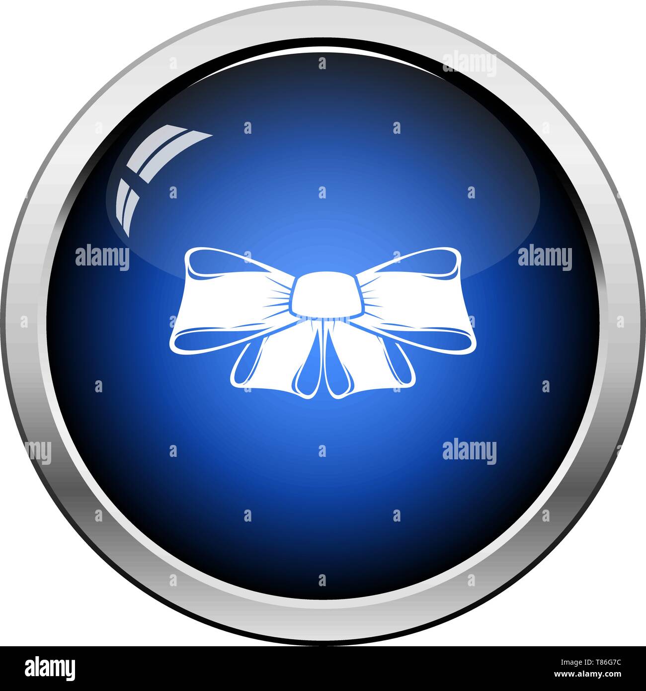 Blue bow tie logo Stock Vector Images - Alamy