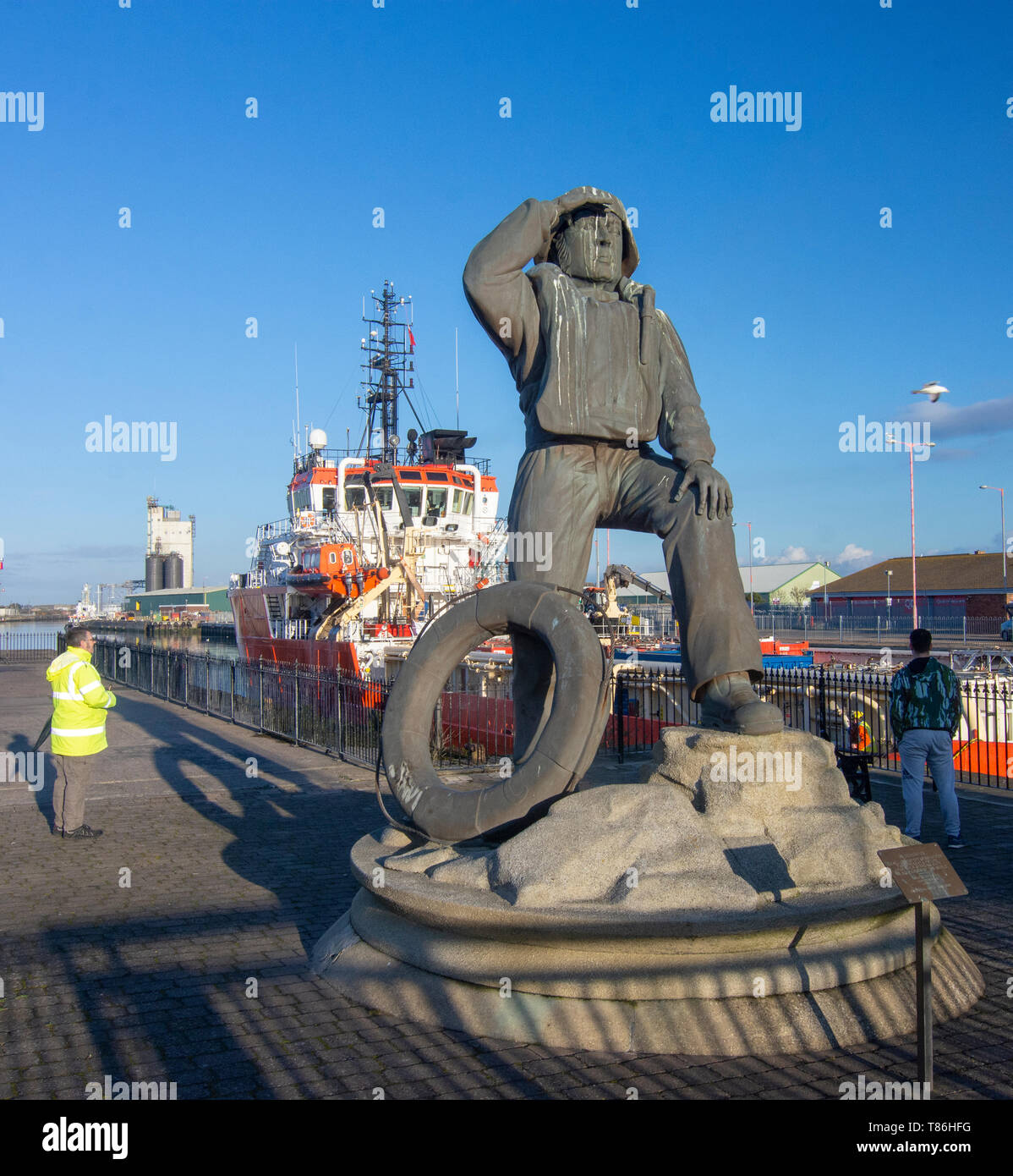 Royal National Lifeboat Institution Memorial High Resolution Stock ...