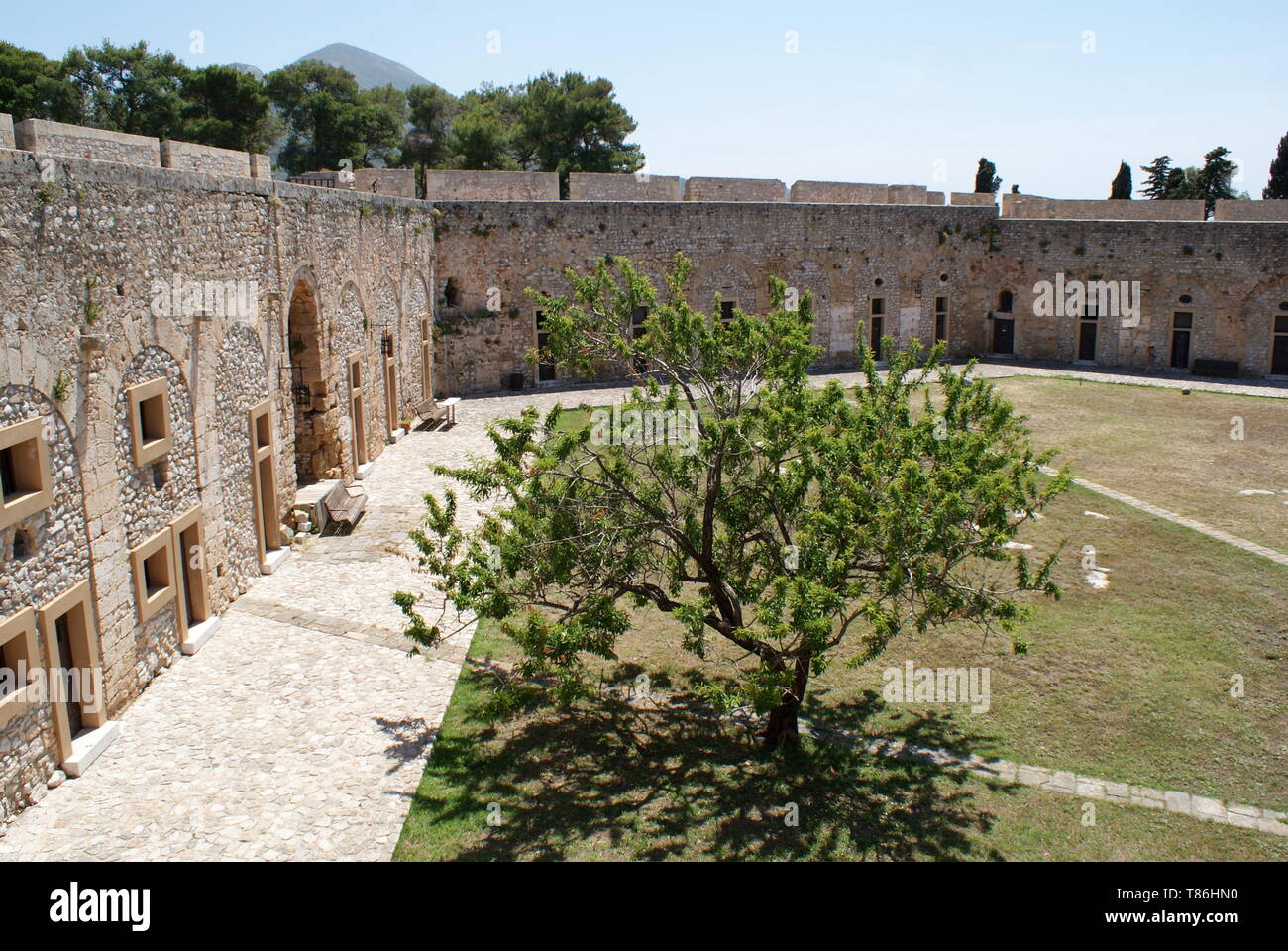 Niokastro castle, Pylos, Peloponnese, Greece Stock Photo - Alamy