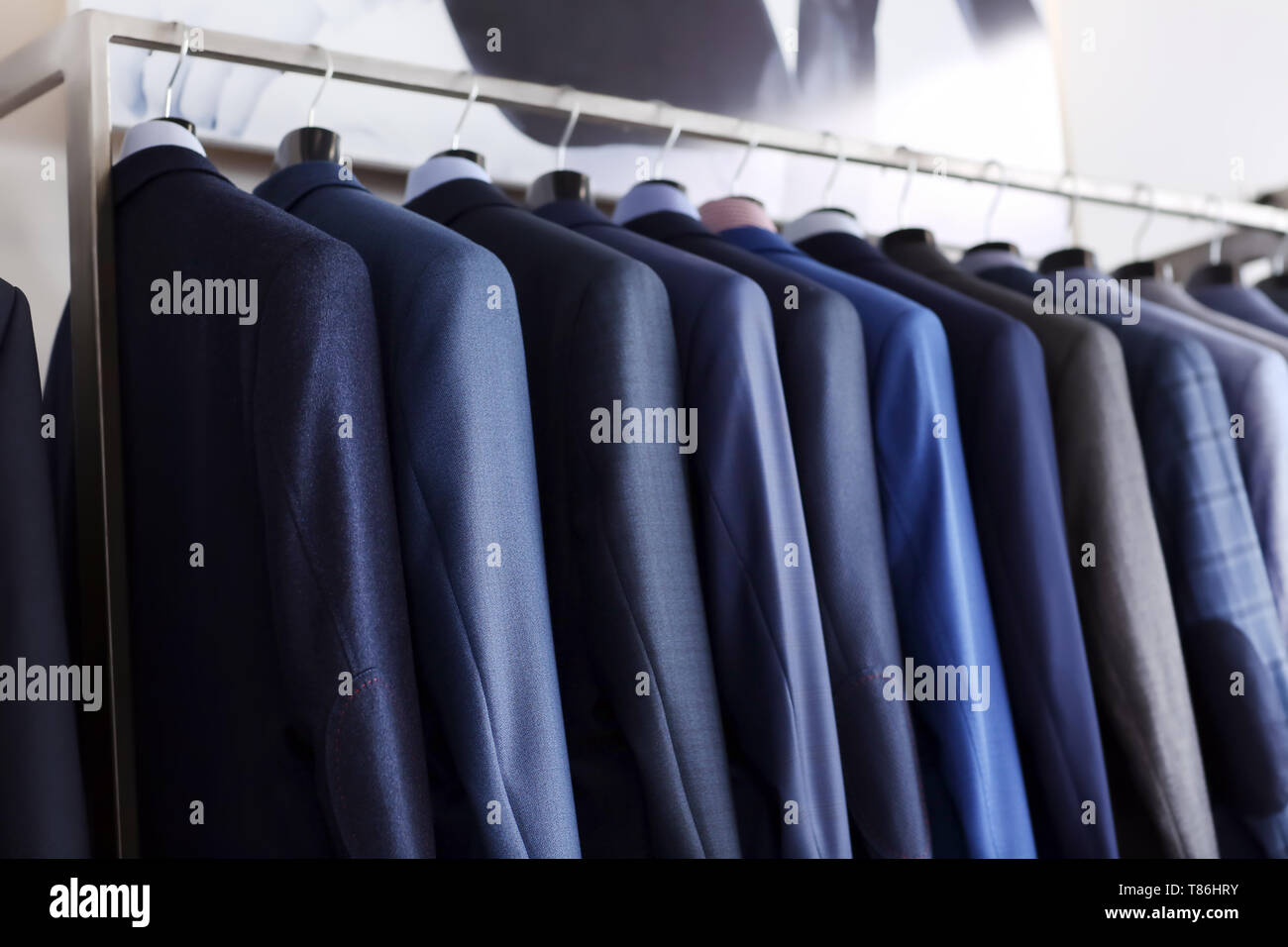 Businessman rack clothing hi-res stock photography and images - Alamy