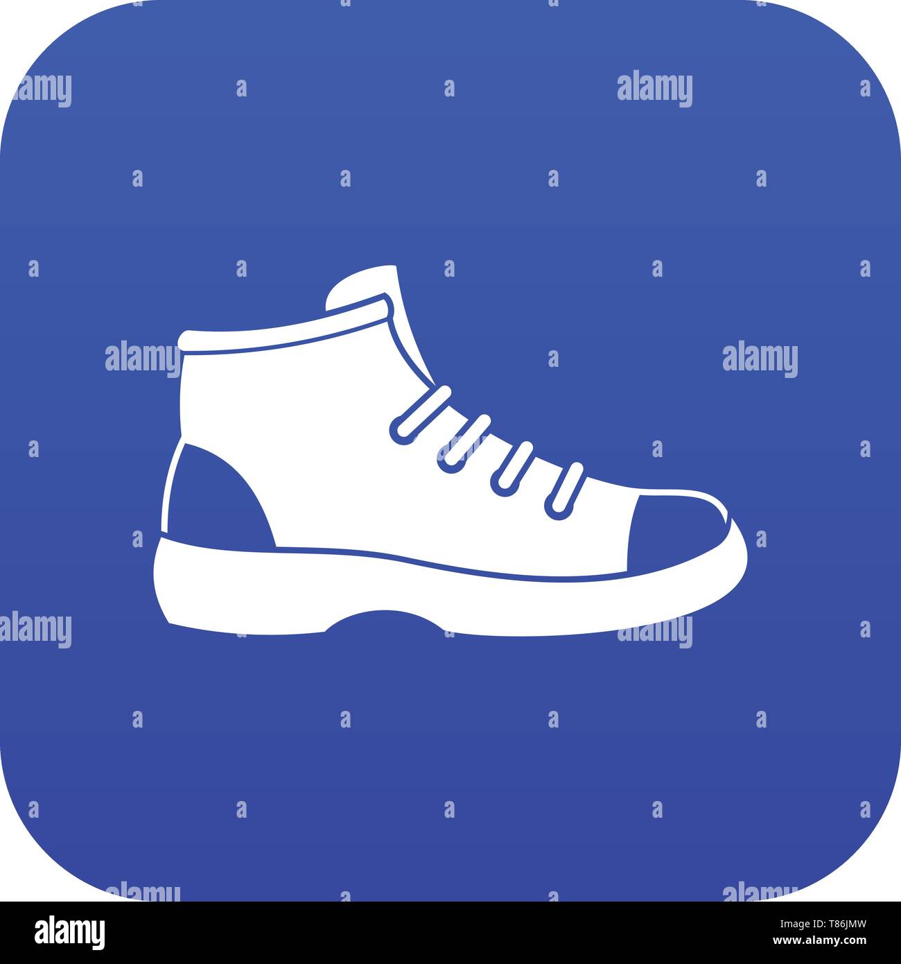 Tourist shoe icon digital blue Stock Vector Image & Art - Alamy
