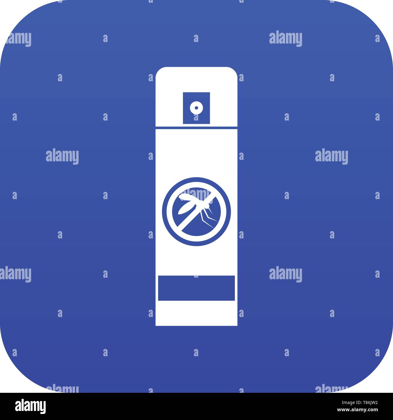 Mosquito spray icon digital blue Stock Vector Image & Art - Alamy