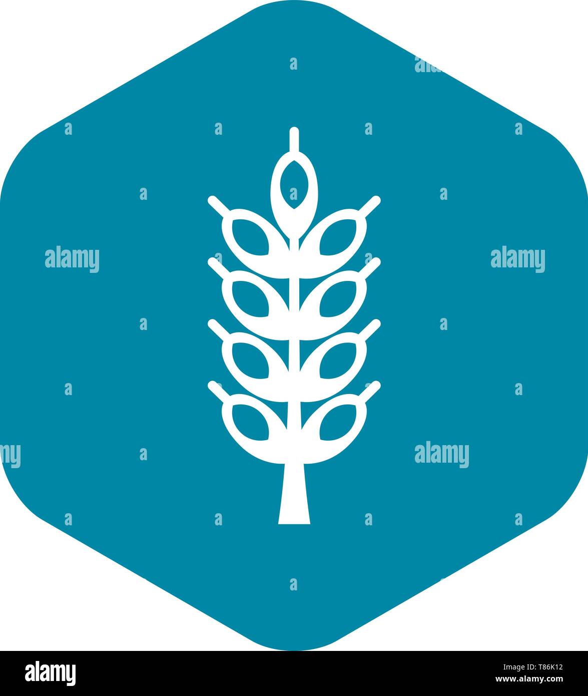 Big spike icon, simple style Stock Vector Image & Art - Alamy