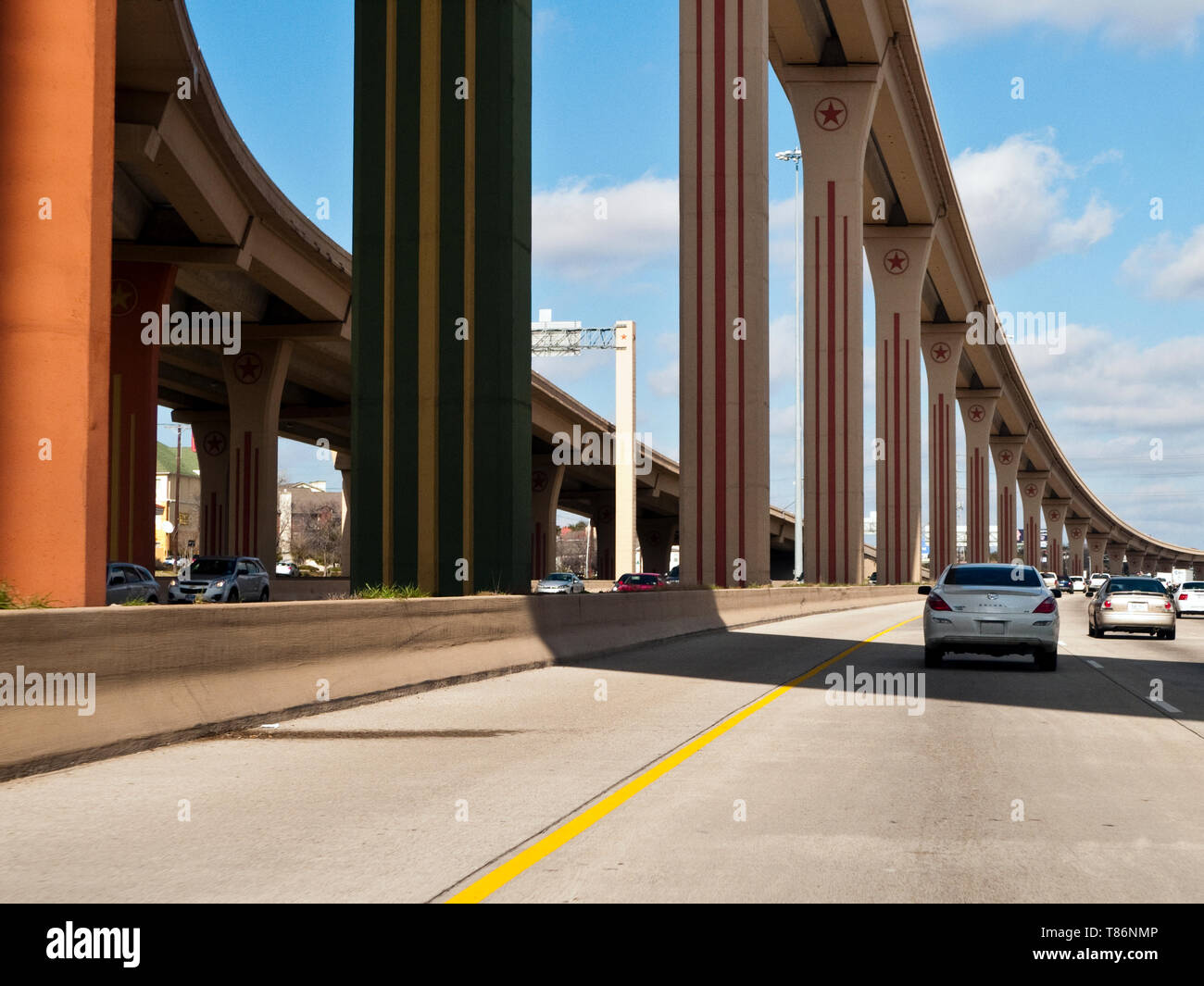 Cars Driving on a Freeway Stock Photo - Alamy