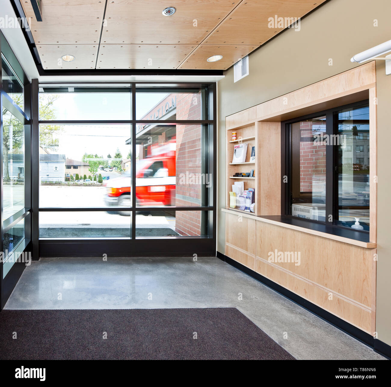 Firehouse interior hi-res stock photography and images - Alamy