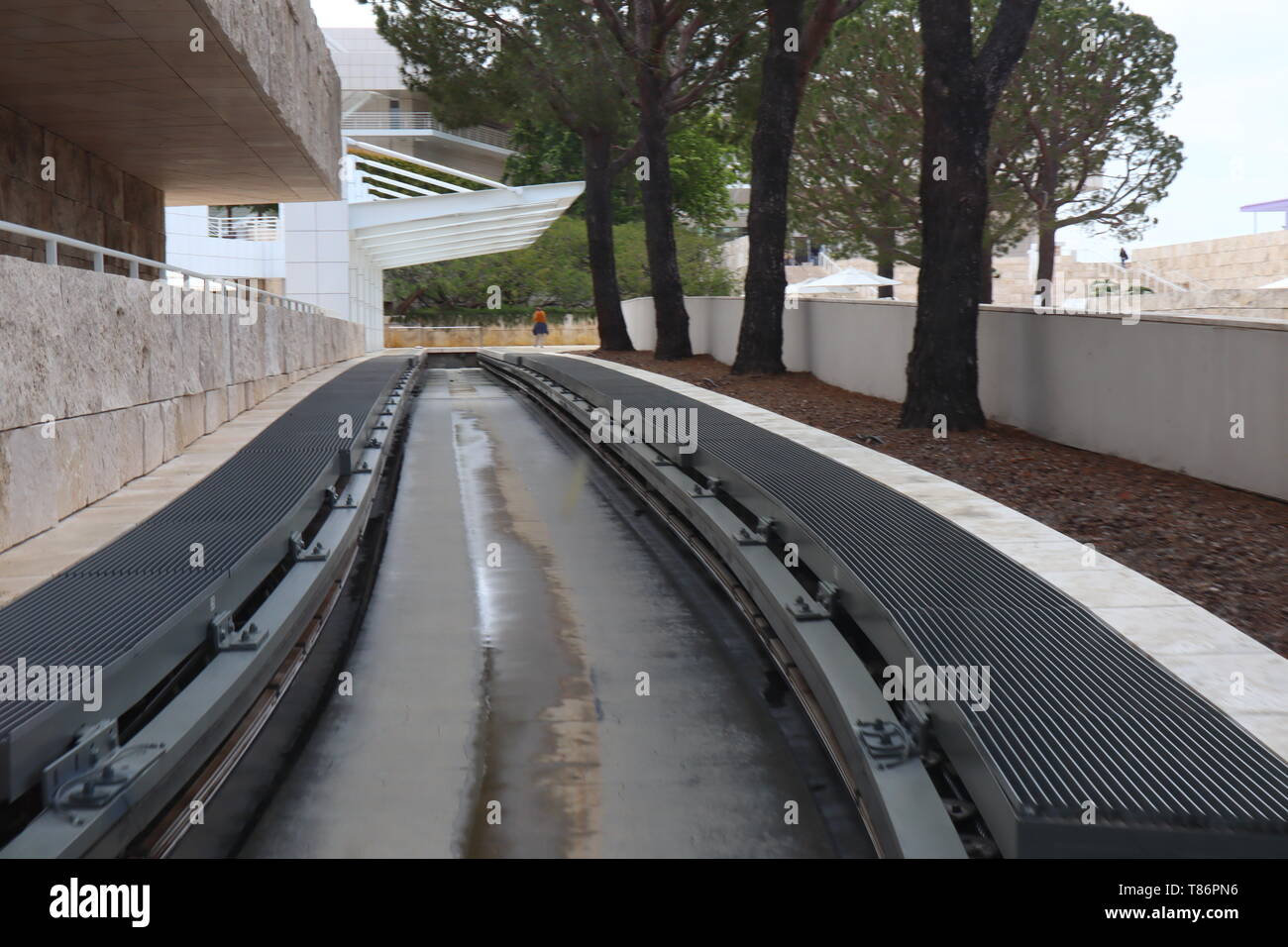 view of The Getty Center Museum in Los Angeles Stock Photo - Alamy