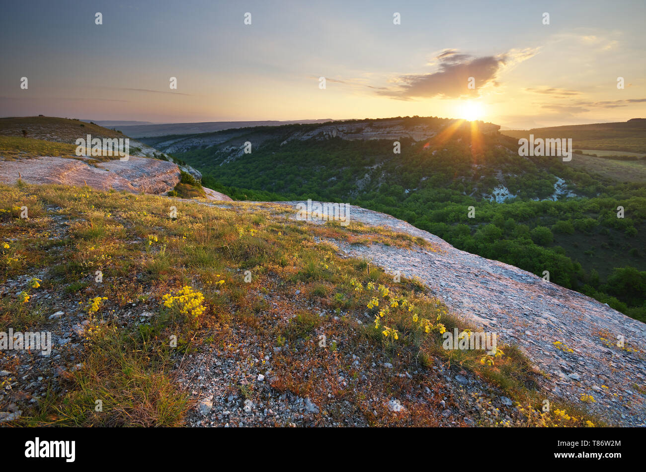 Mountain nature landscape. Composition of nature Stock Photo - Alamy