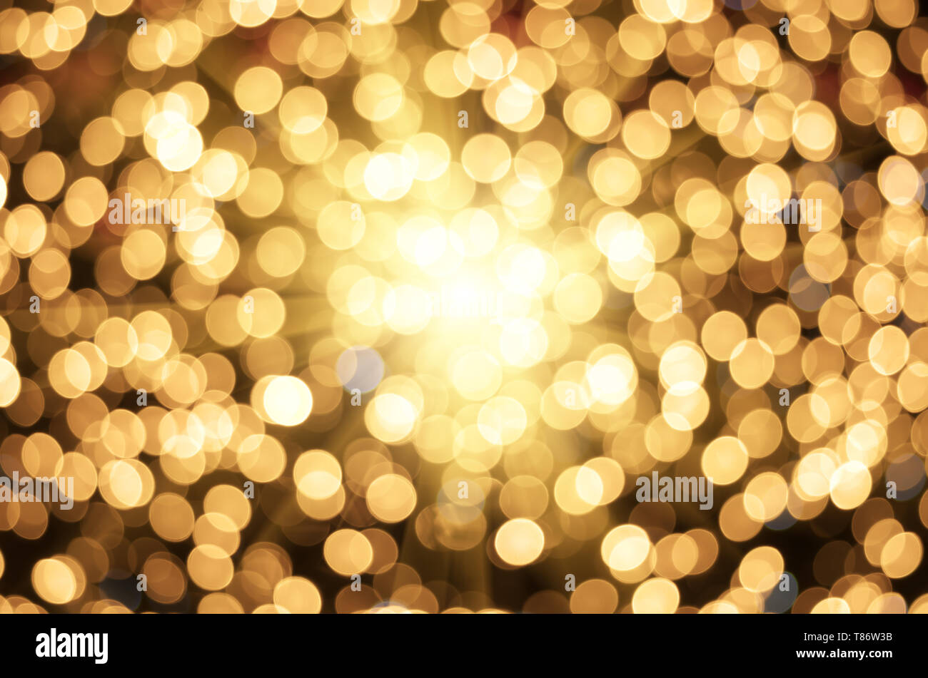 Golden texture bokeh of light. Element of design Stock Photo - Alamy