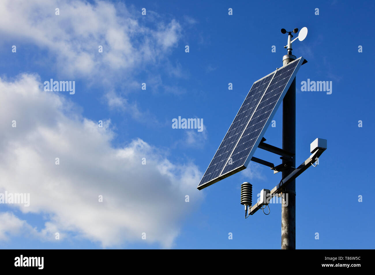 Solar Panels and Sky Stock Photo - Alamy