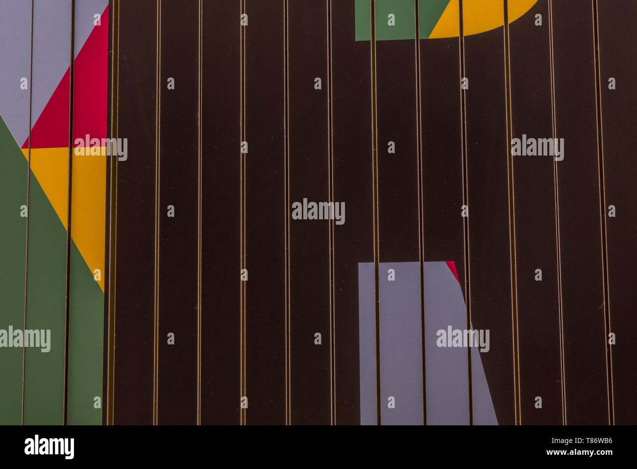 Patterns and colors of the signboard Suitable for background images ...