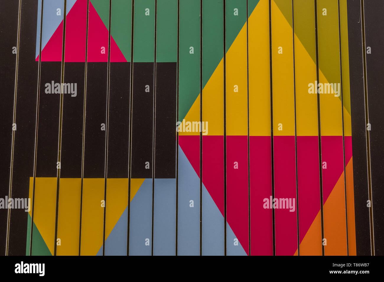 Patterns and colors of the signboard Suitable for background images ...