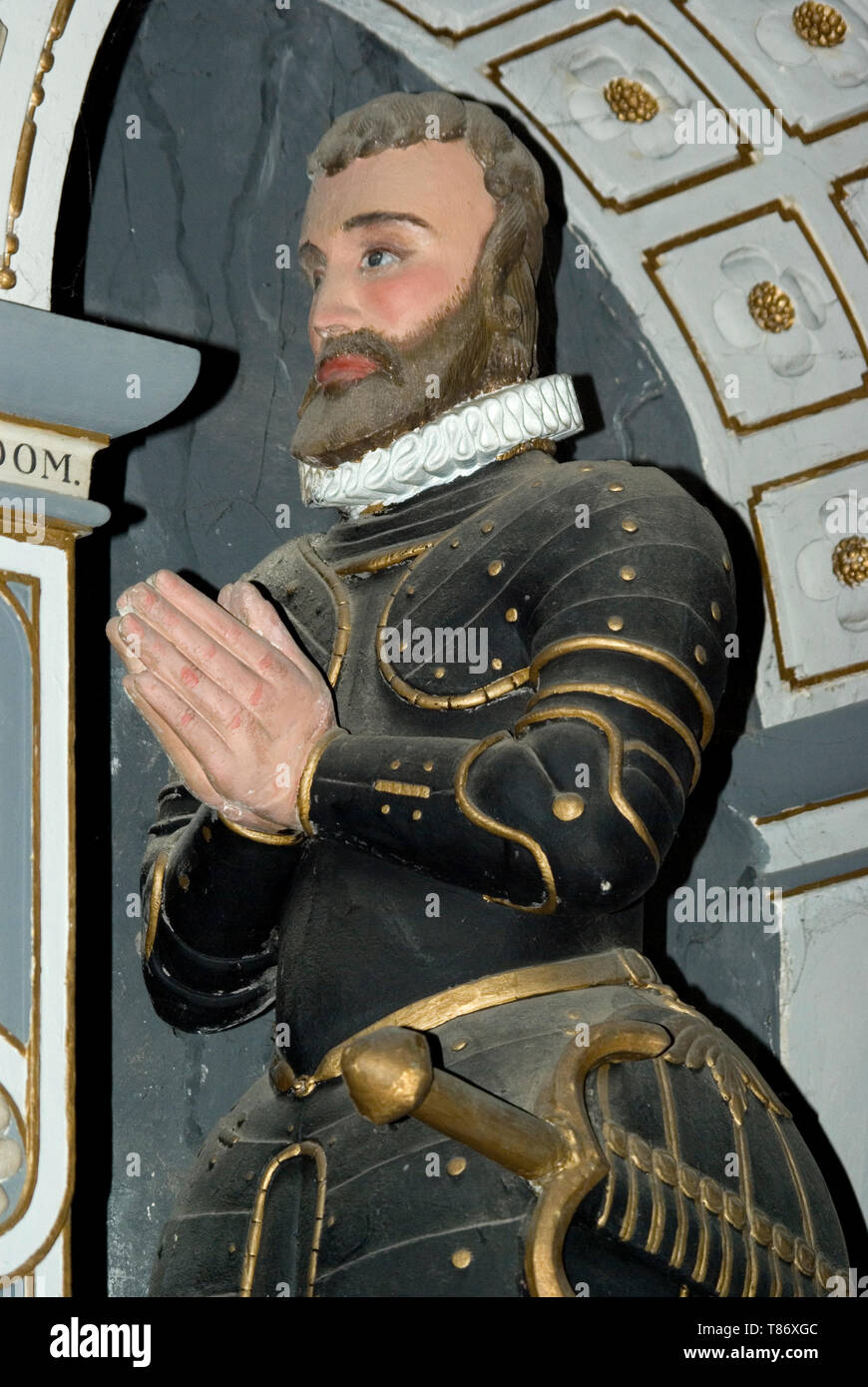 Tollemache Family Memorial Stock Photo - Alamy