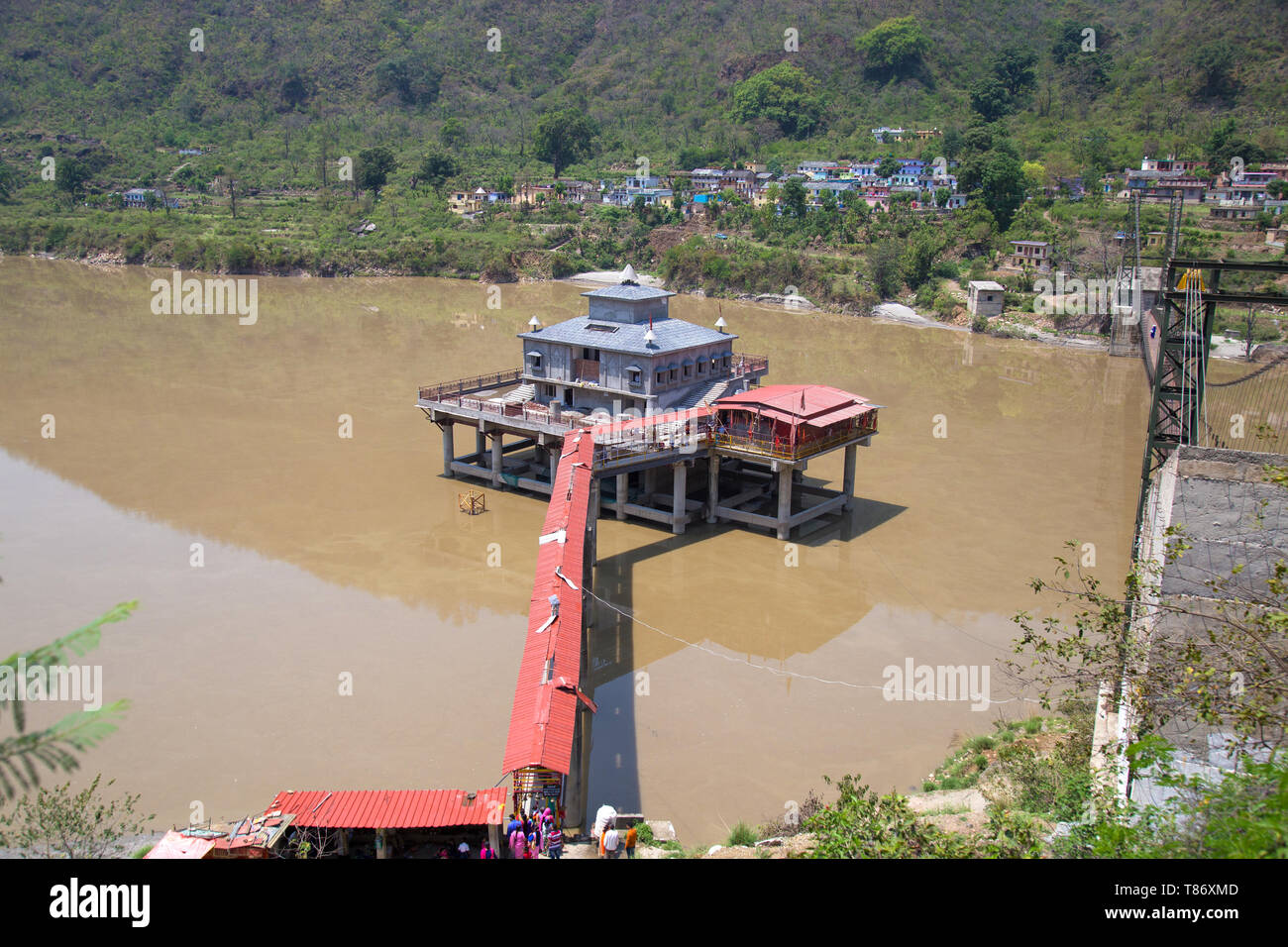 Dhari devi temple hi-res stock photography and images - Alamy