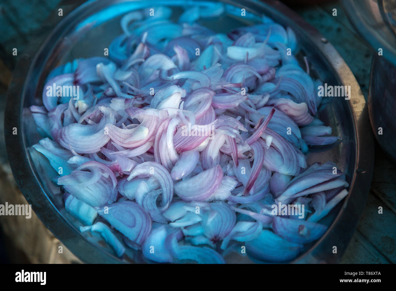 Finely chopped peeled onion hi-res stock photography and images - Alamy