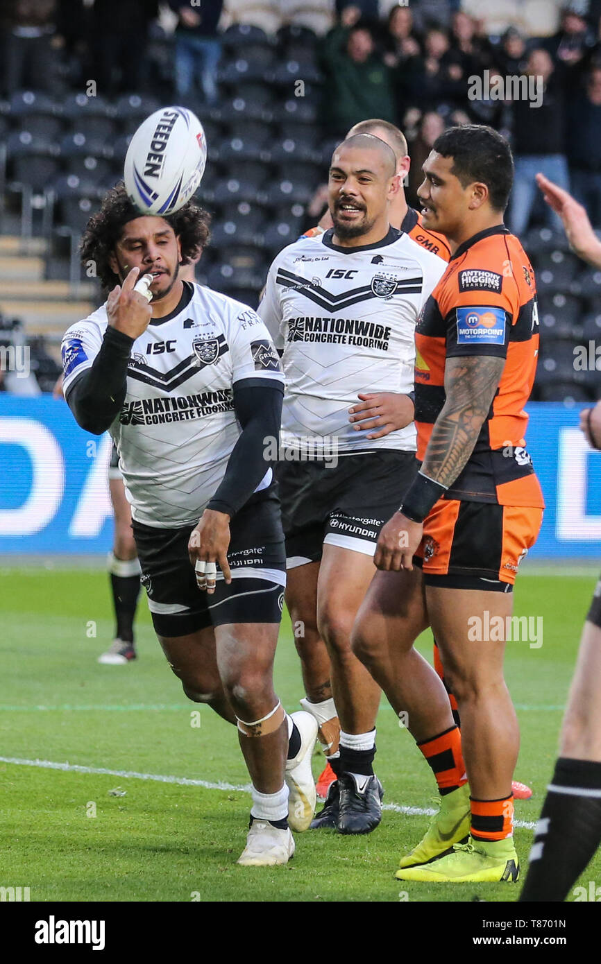 10th May 2019 , KCOM Stadium, Hull, England; Coral Challenge Cup 2019 ...