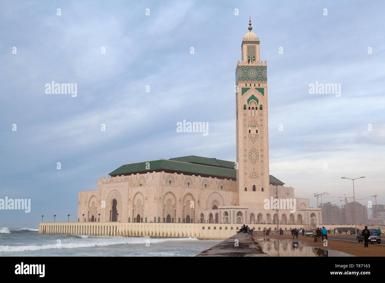 Morocco, Casablanca, Hasan II Mosque Stock Photo - Alamy