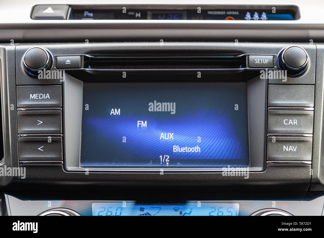 Digital radio control center hi-res stock photography and images - Alamy