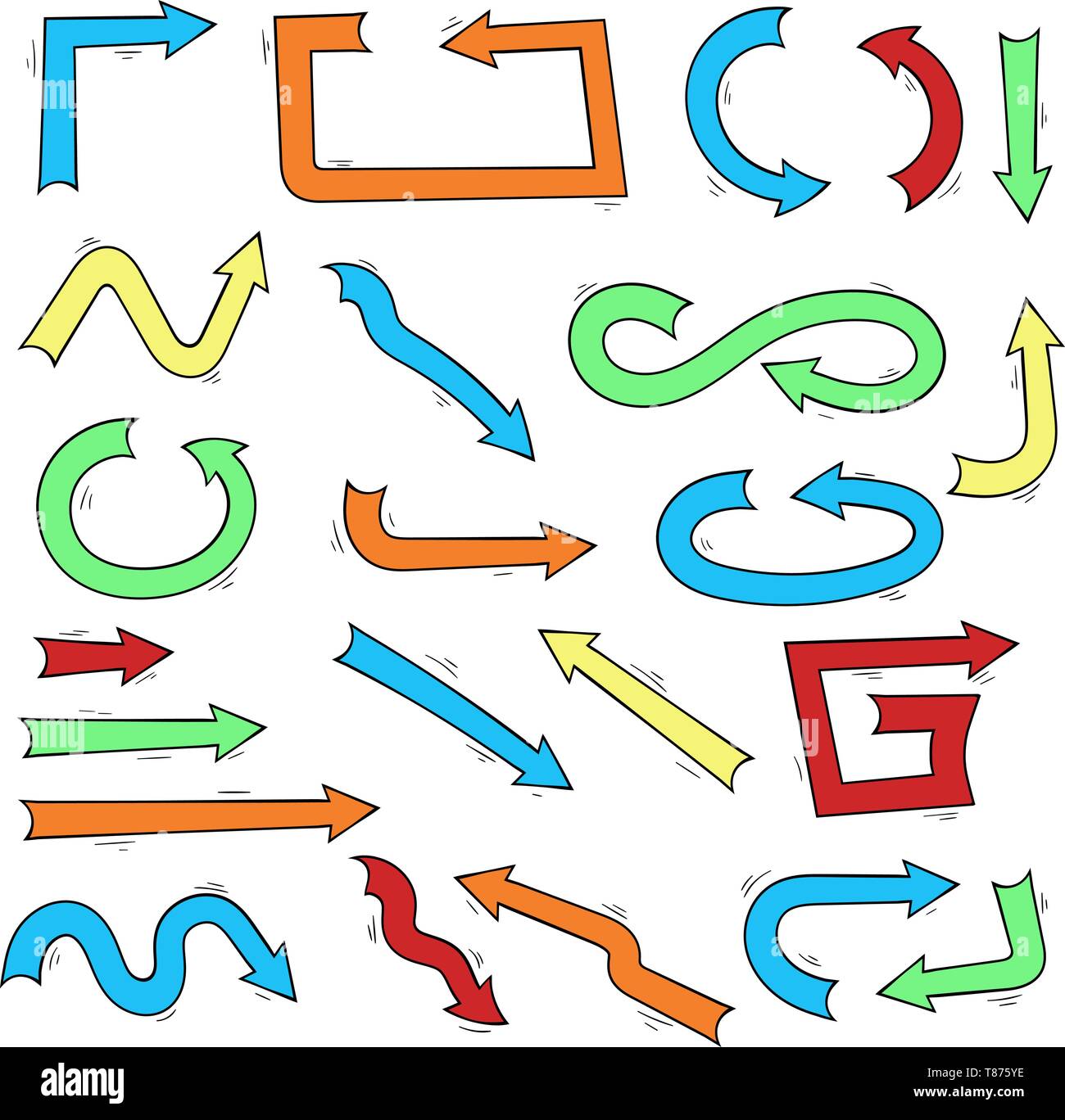 Hand colored Stock Vector Images - Alamy