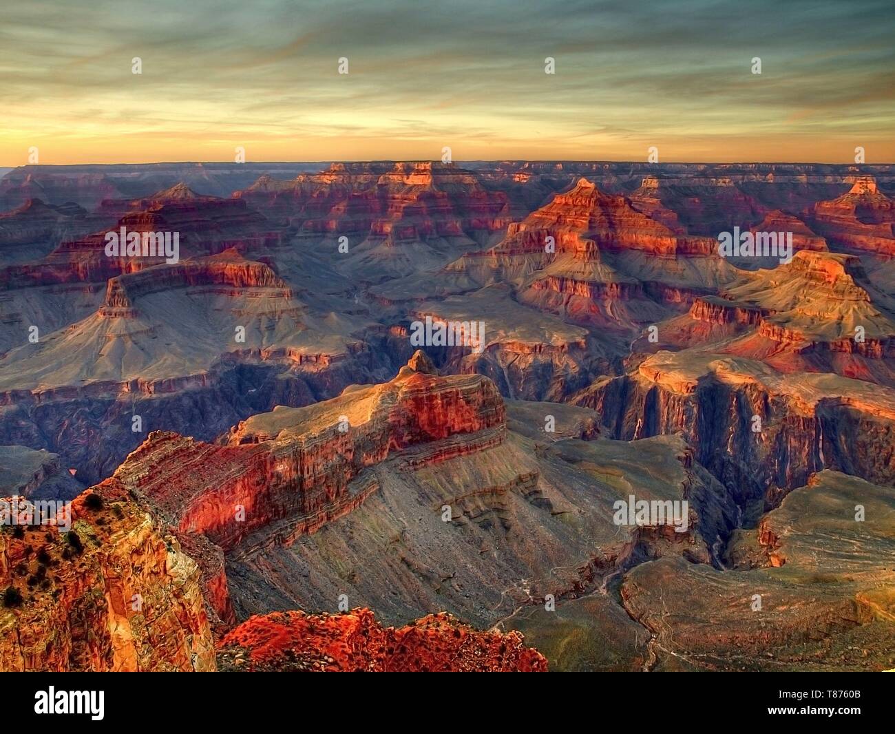 Overview of the grand canyon hi-res stock photography and images - Alamy