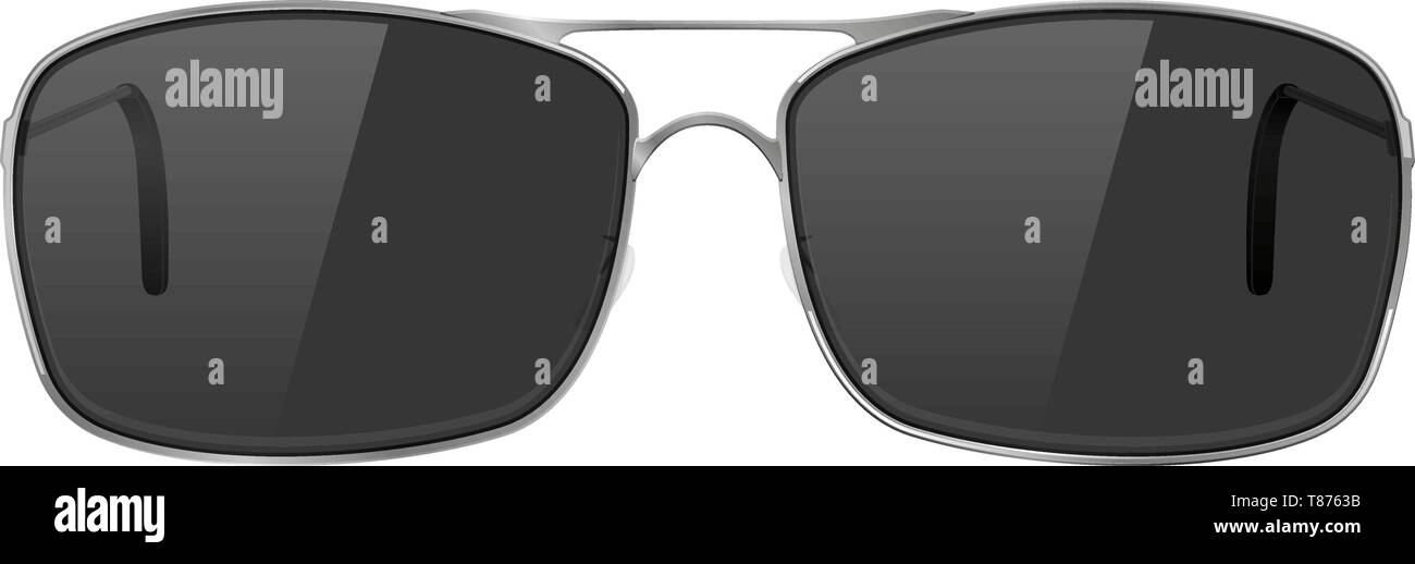 Sunglasses With Reflection Stock Vector Images Alamy