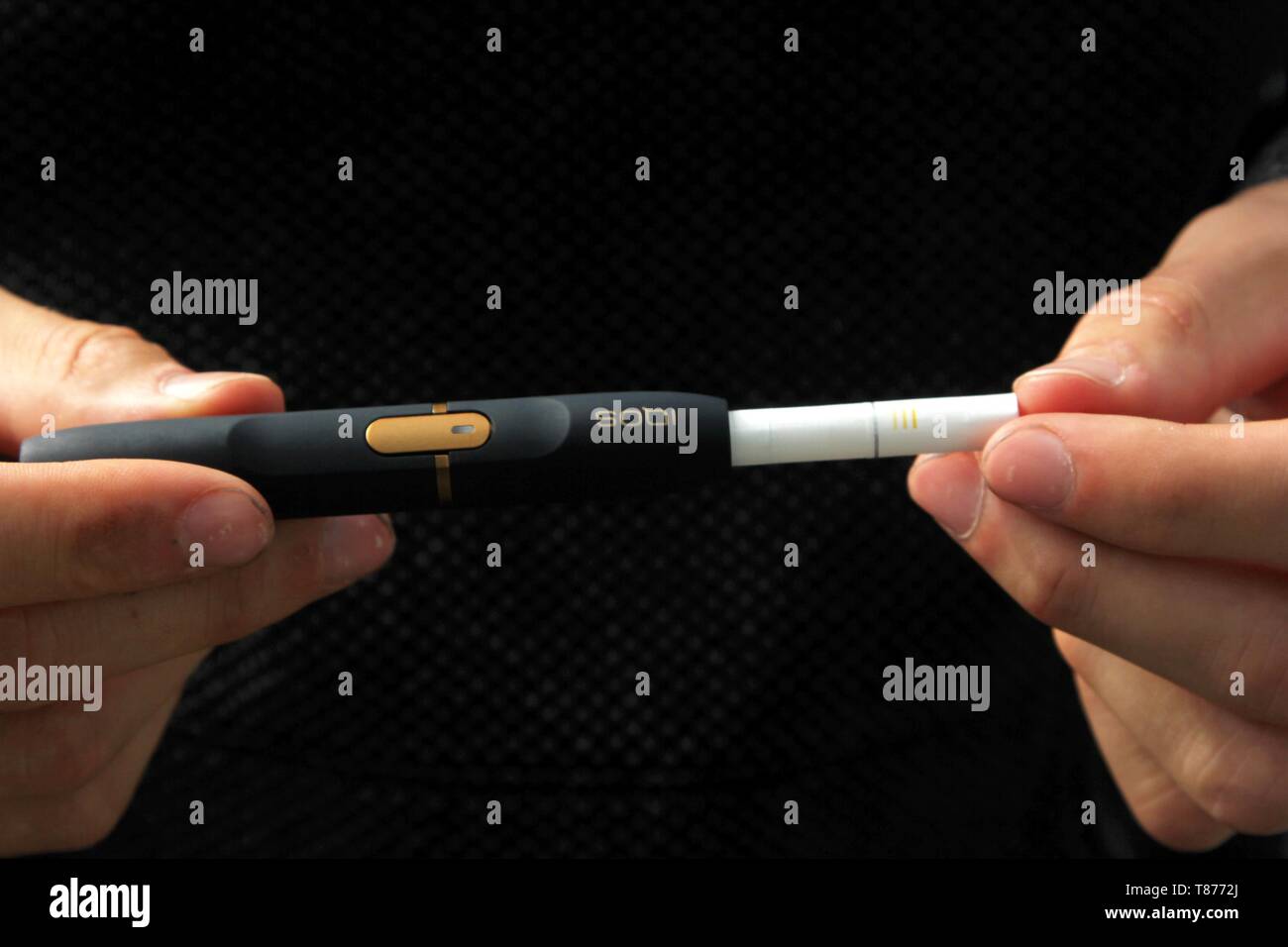 Riga, Latvia, 24 january, 2019: IQOS a new heat-not-burn tobacco ...