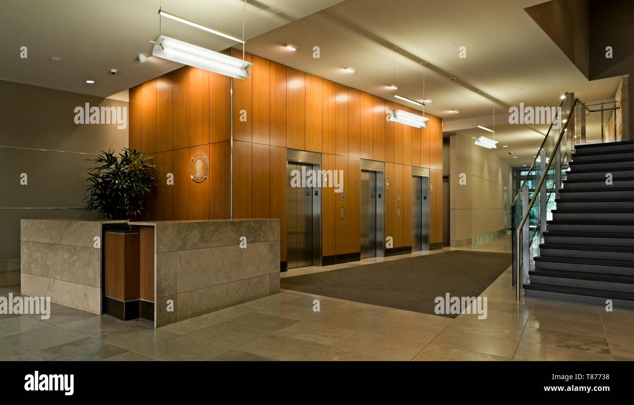 Office Building Lobby Stock Photo - Alamy