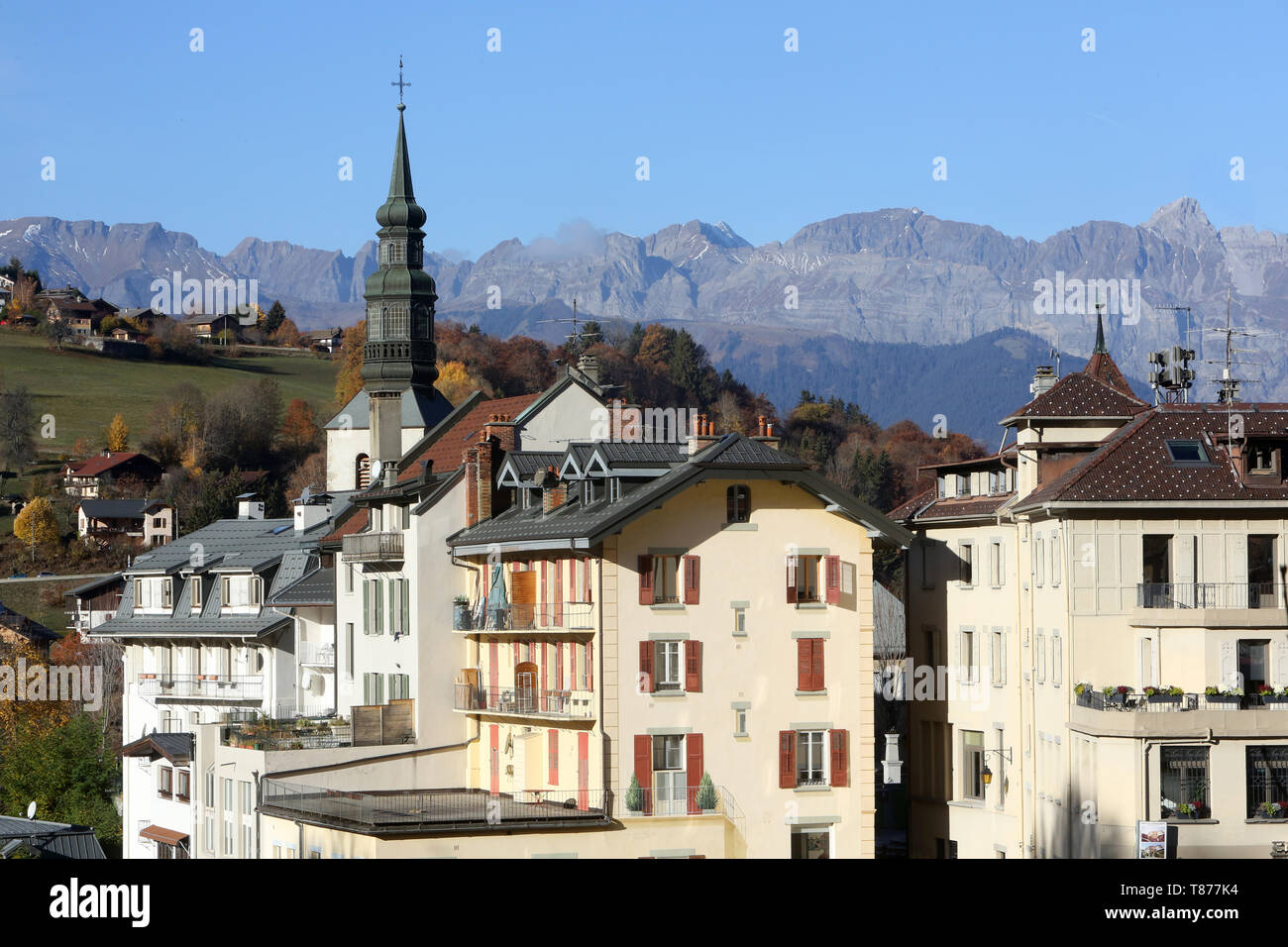 Eglise Saint-Gervais et Saint-Protais. Saint-Gervais-les-Bains ...