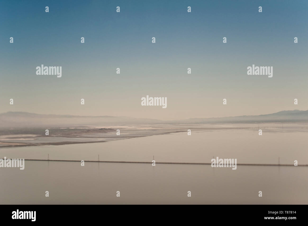 Aerial View of San Francisco Bay Stock Photo - Alamy