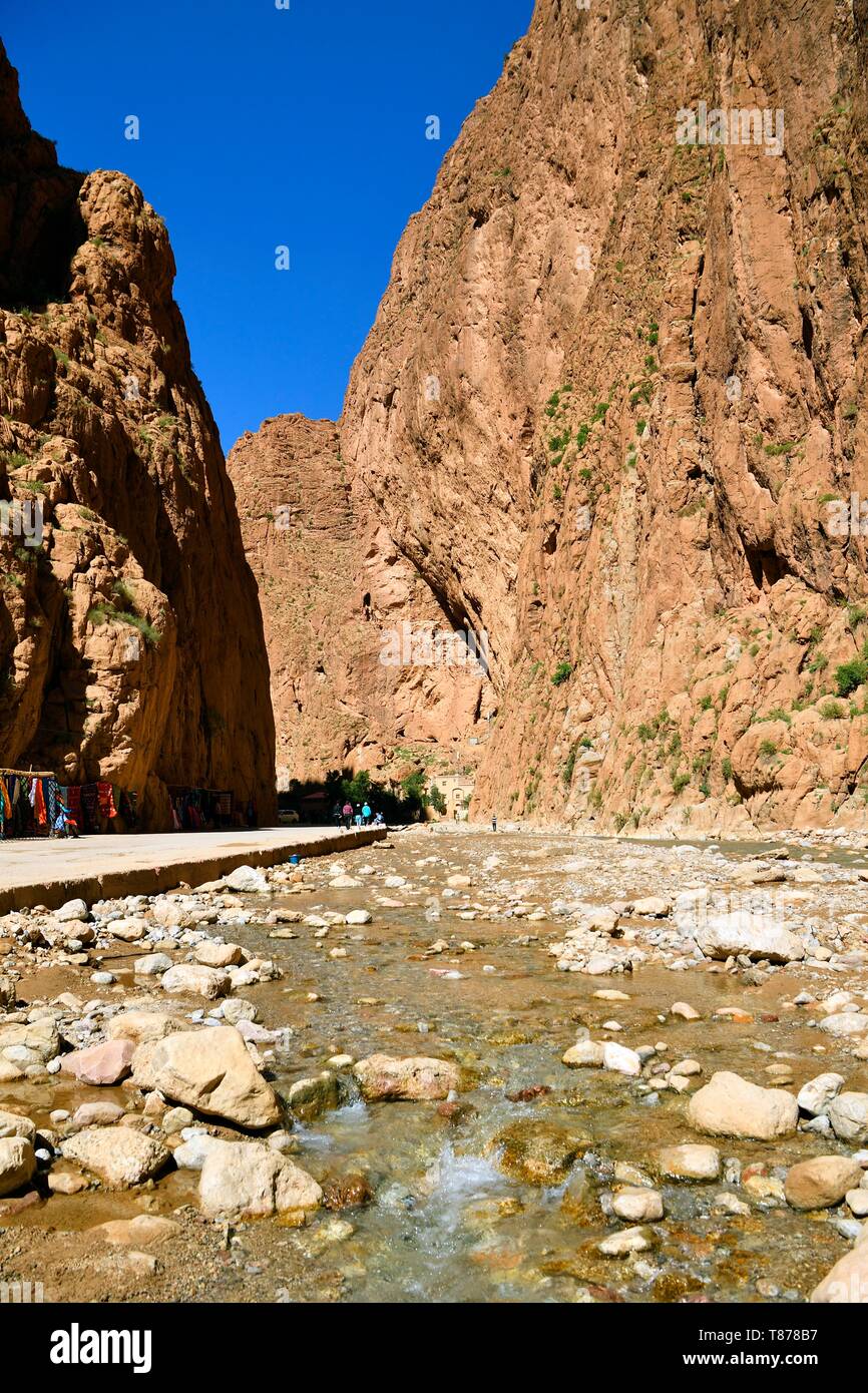 Morocco, Sous-Massa-Draa Region, High Atlas, Todra (Todgha) Valley ...