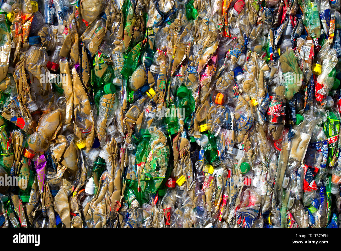 Recycled Plastic Bottles Stock Photo - Alamy