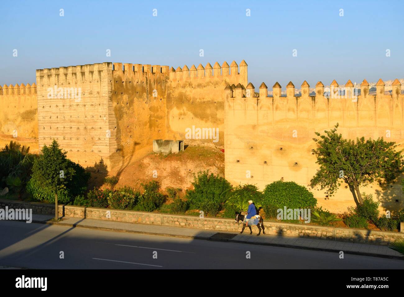 Morocco, Middle Atlas, Fes, Imperial City, Fes el Bali District, medina ...
