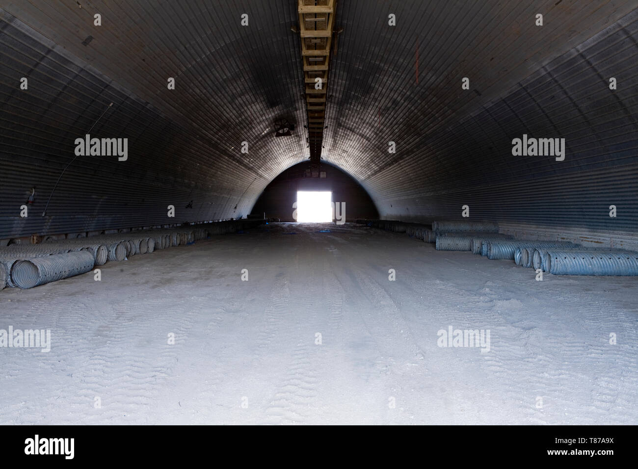 Interior of Farm Storage Building Stock Photo - Alamy