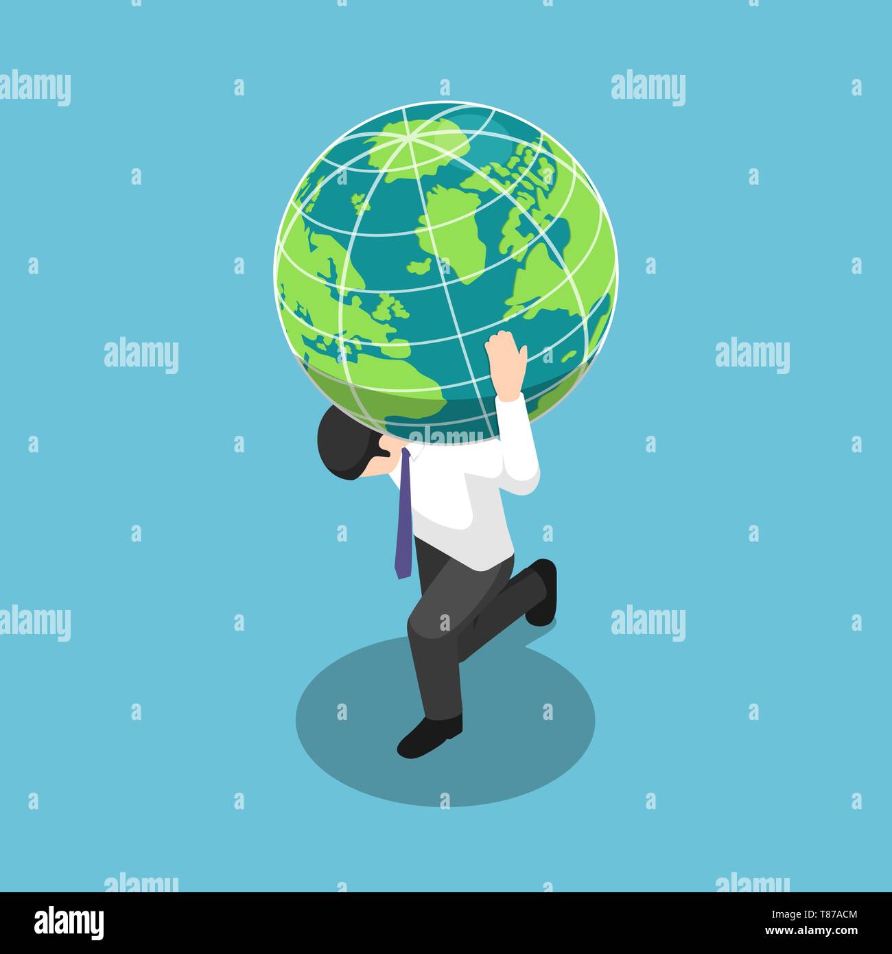 Carrying Earth On His Shoulders High Resolution Stock Photography and ...